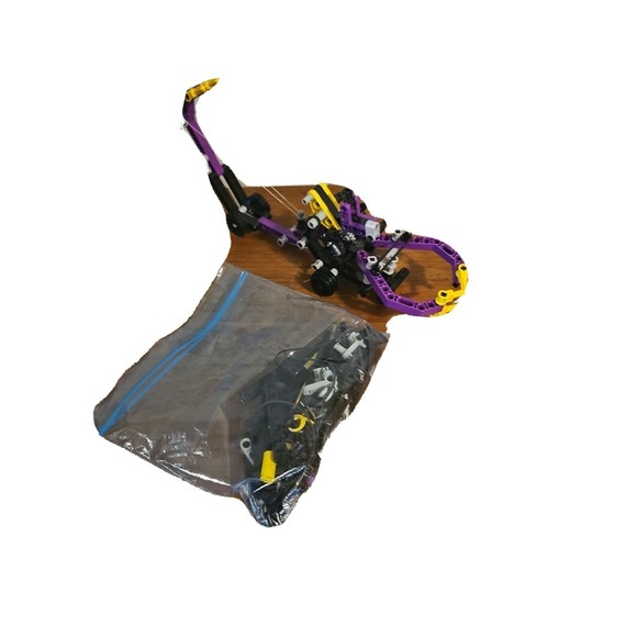 Lego | Toys | Lego Technic Robots Revenge 8245 Purple Vehicle ...